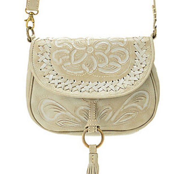 Labrado | Bags | Labrado Leather Wildflower Mini Saddle Handbag | Poshmark